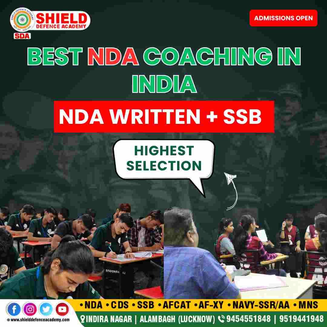 Highest selection in NDA and SSB by Shield defence academy